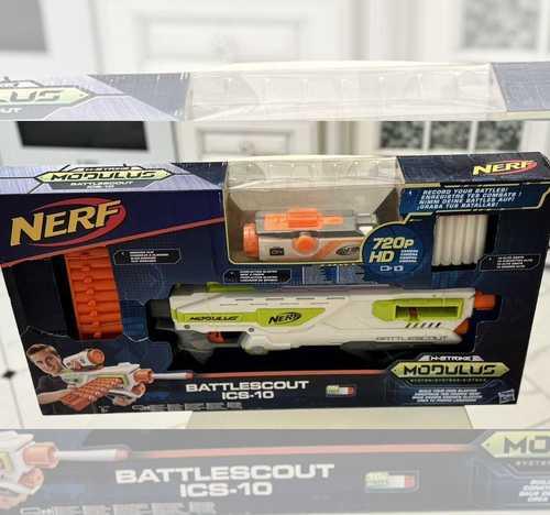 Бластер Nerf Модулус Баттлскаут оригинал