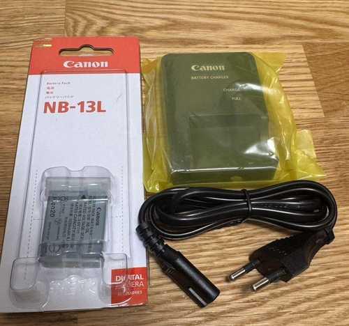 Аккумулятор Canon NB-13L зарядное устр-во CB-2LHT