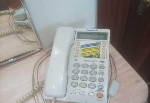 Телефон проводной Panasonic KX-TS2365RUW