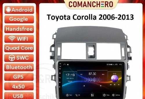 Магнитола Toyota Corolla 2006-2013 Android