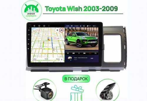 Магнитола 3.32 Toyota Wish 2003-2009 Андроид
