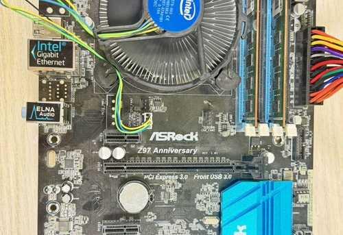 AsRock z97 anniversary/ Celeron g1840