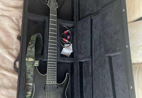 Schecter km-7 diamond series black