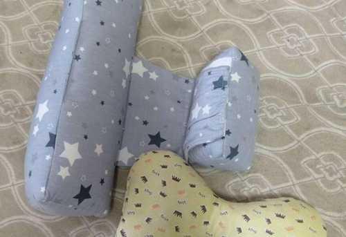 Подушка ортопедическая детская +валик для сна