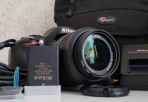 Зеркальный фотоаппарат Nikon D5100 Новый Комплект