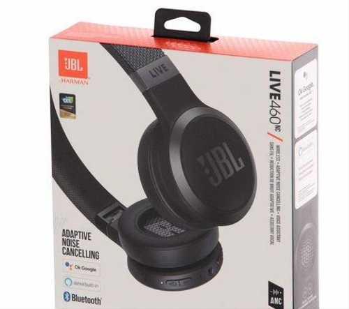 Наушники накладные Bluetooth JBL Live 460 NC Black