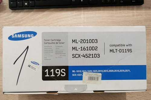 Картридж Samsung MLT-D119S/SEE оригинал, новый