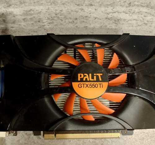 Видеокарта palit gtx 550 ti 1gb