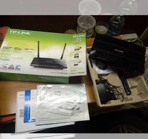 Wifi роутер Tp link N600 (model no.TL-WDR3500)