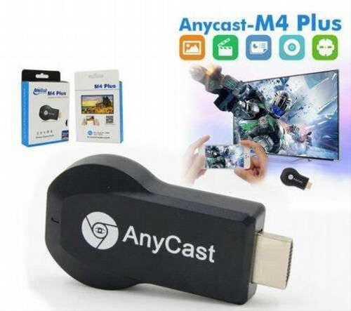Anycast M4 Plus (подключи смартфон к телевизору)
