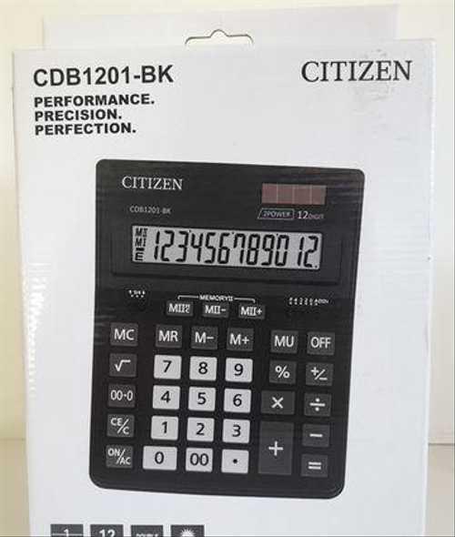 Калькулятор Citizen CDB1201BK