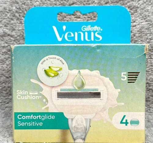 Gillette Venus Comfortglide Sensitive 4 шт Польша