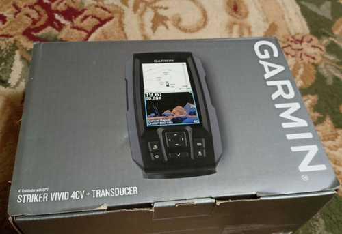 Эхолот Garmin Striker Vivid 4cv с датчиком GT-20TM