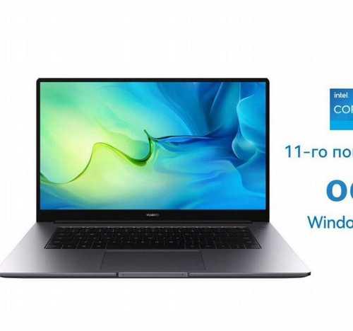 Ноутбук huawei matebook d15 i5 windows 11