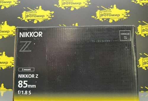Nikon Z 85mm f/1.8S новый в упаковке