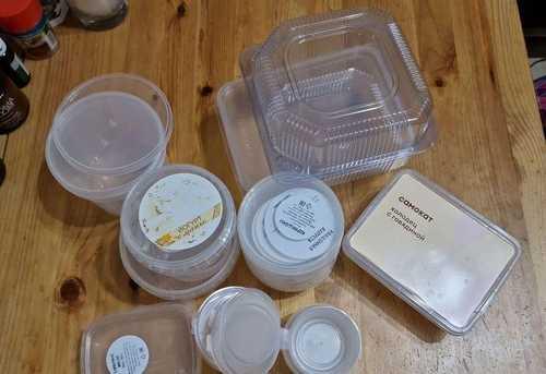 Пластиковые контейнеры/ёмкости от пищевых продукт