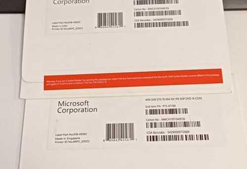 Лицензия Windows Server standart 2019 oem 16 core