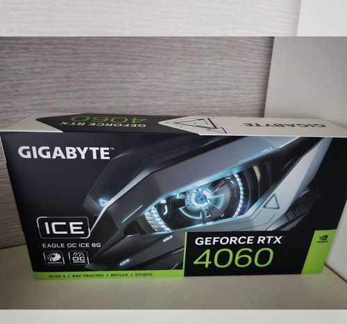 Gigabyte GeForce RTX 4060 Eagle OC Ice 8Gb