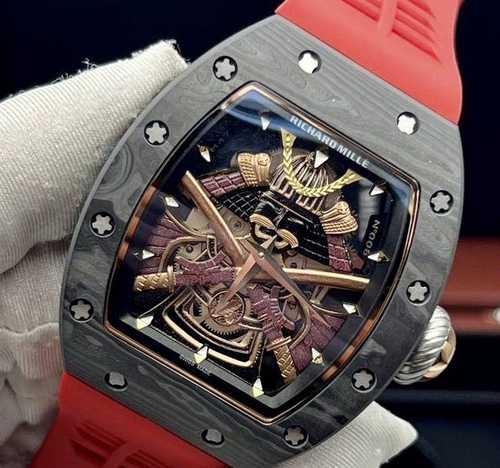 Карбоновые мужские часы richard mille Samurai