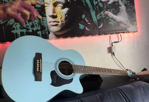 Shinobi HB403A/Sky blue гитара акустическая