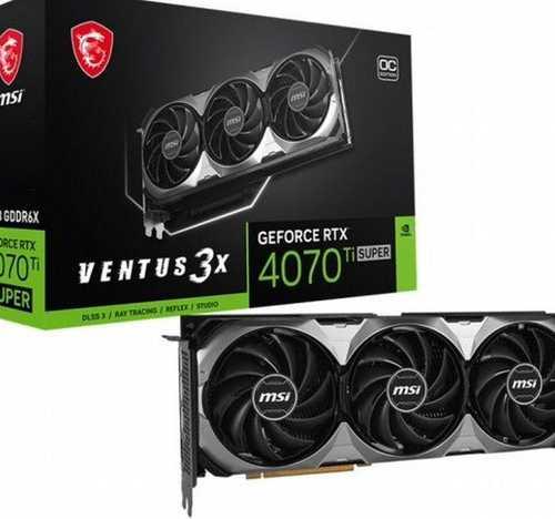 MSI GeForce RTX4070Ti Super 16G ventus 3X OC