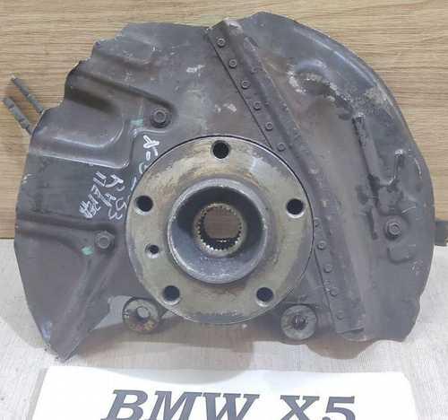 Ступица передняя Rh с ABS BMW X5 E53, 2002г