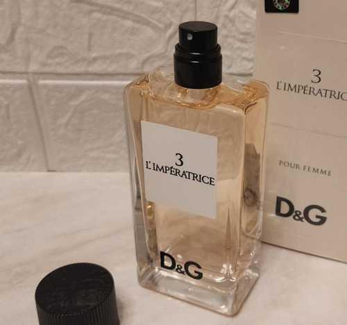 Dolce gabbana 3 l imperatrice 100 мл