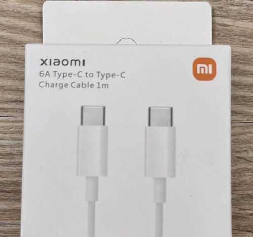 Оригинальный кабель Xiaomi 120 Вт, 90 Вт, 6 А, тип C к кабелю типа C, провод для турбо-зарядки, лини