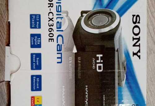 Видеокамера sony Digital Cam HDR-CX360E