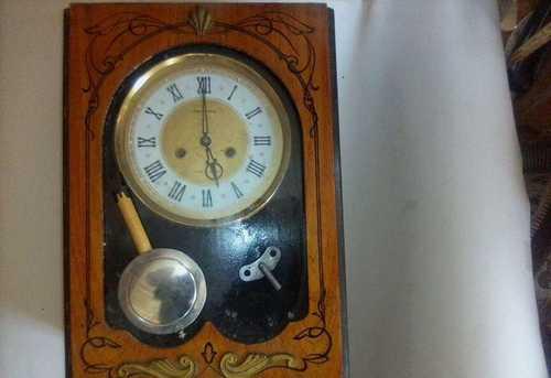 Часы янтарь, латунный циферблат,СССР,не на ходу
