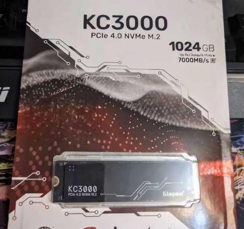 SSD M.2 накопитель Kingston KC3000 1тб