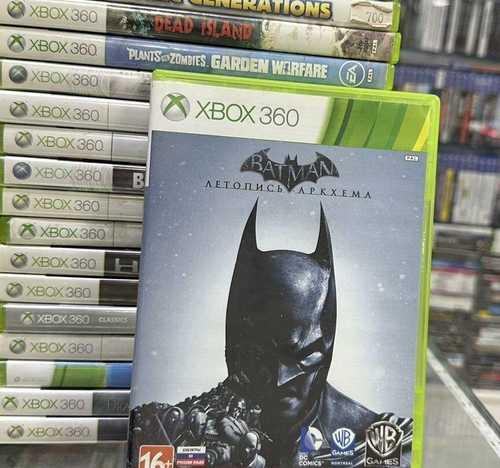 Batman летопись аркхема xbox 360