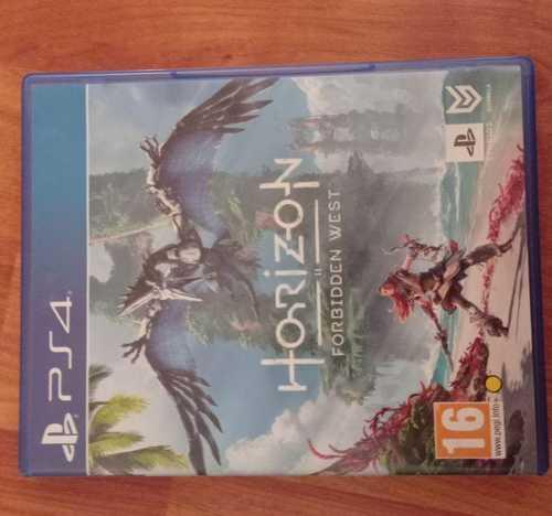 Horizon forbidden west ps4 диск