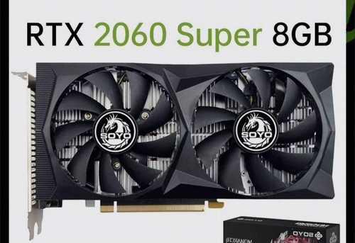 Видеокарта soyo GeForce RTX 2060 super 8 гб