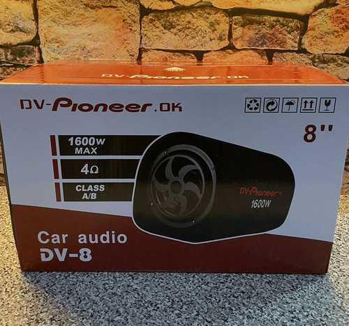 Активный сабвуфер DV-Pioneer-OK DV-8 1600W 8-ра