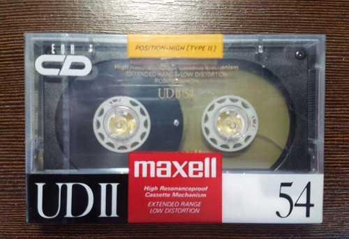 Аудиокассеты maxell UD II 54 в коллекцию