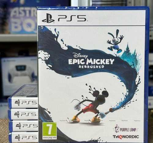 Диск Epic Mickey Rebrushed PS5 (Новый)