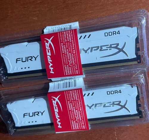 Оперативная память HyperX fury ddr4 16GB 3200 MHz