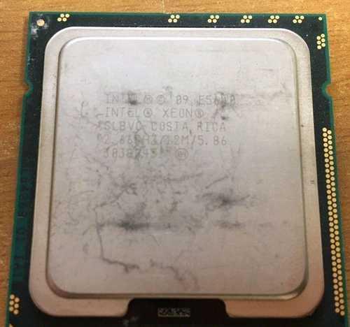 Процессор Intel Xeon E5640