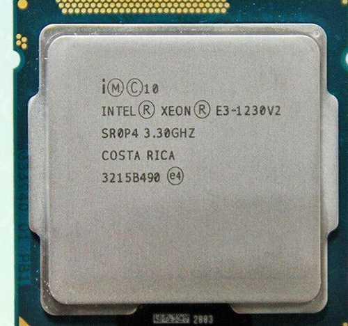 Процессор Intel Xeon E3-1230 V2 (сокет 1155)