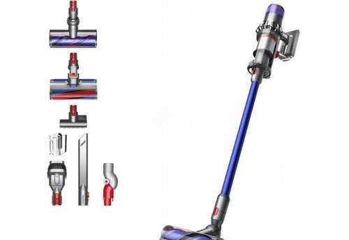 Пылесос вертикальный Dyson SV28 V11, голубой/никел