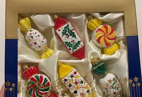 Елочные игрушки набор конфеты Irena Co
