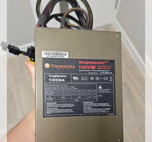 Блок питания thermaltake 1000w