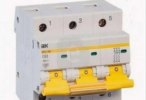 Автоматический выключатель IEK ва 47-100 (C) 10kA