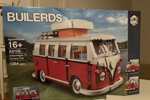 Volkswagen T1 Camper Van A2105 аналог Lego