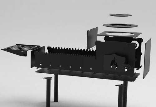 Мангал 3Д модель