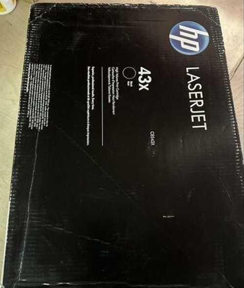 HP 43X (black), 30000 стр. (C8543X)