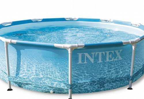 Каркасный бассейн Intex Metak Frame Beachside 282