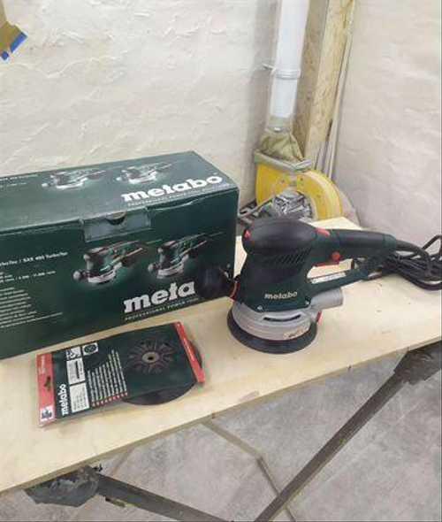 Шлифовальная машина metabo sxe 450