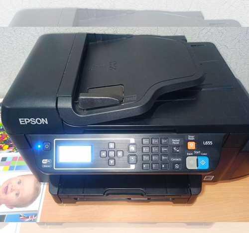 Мфу Epson L655 с WiFi и снпч